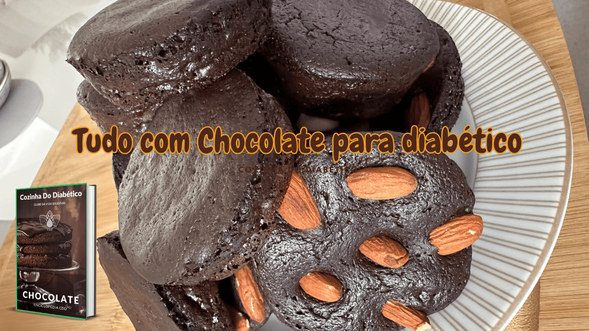 Livro Tudo Com Chocolate Para Quem Tem Diabetes - Cozinha do Diabético